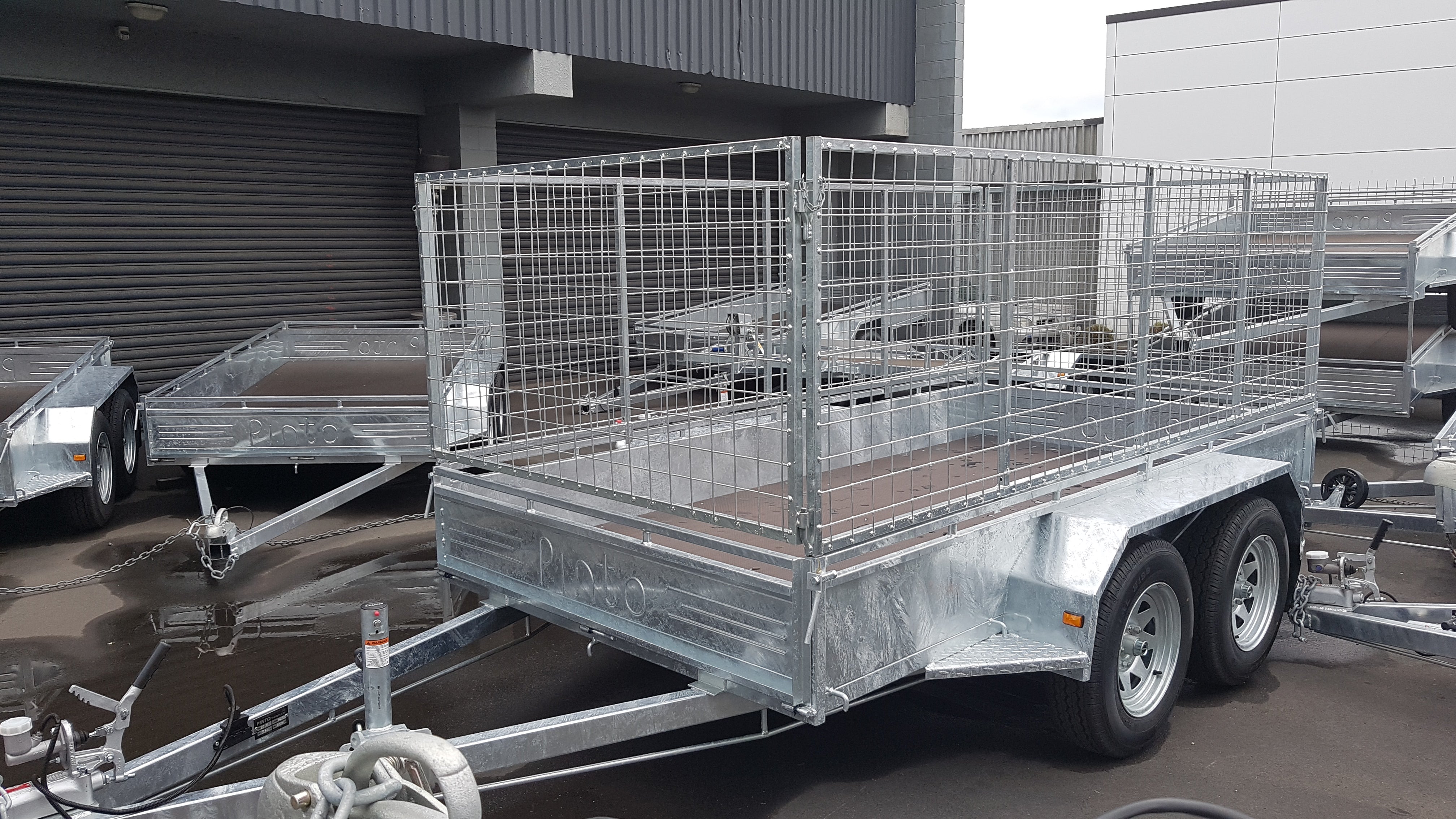 NZ Trailer Cages – Secure Load Cages for Trailers | Pinto Trailers