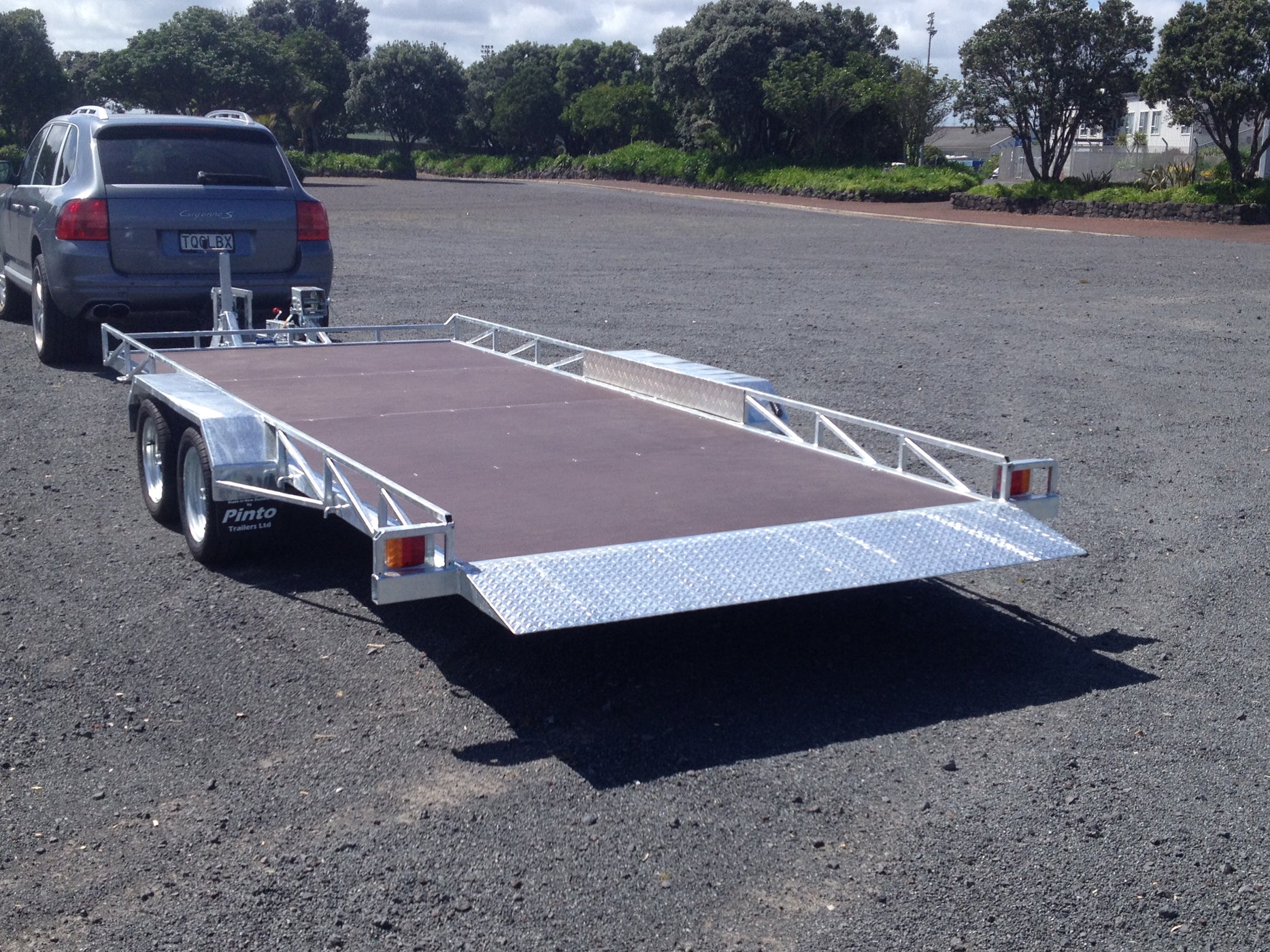 Car Transporter Trailer NZ | Pinto Trailers – Vehicle Hauler